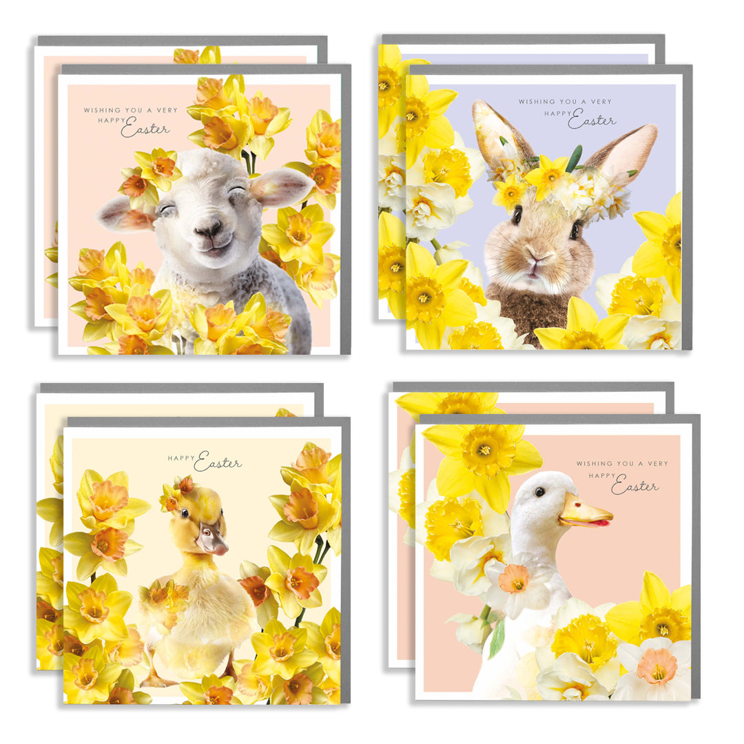 Easter Card Bundle Deal – 8 Cards for £10 | Lola Design Ltd