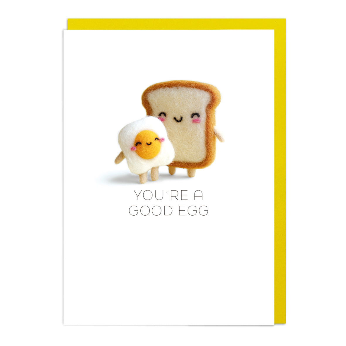Cute Good Egg Card | Tiny Fluffs– Lola Design Ltd
