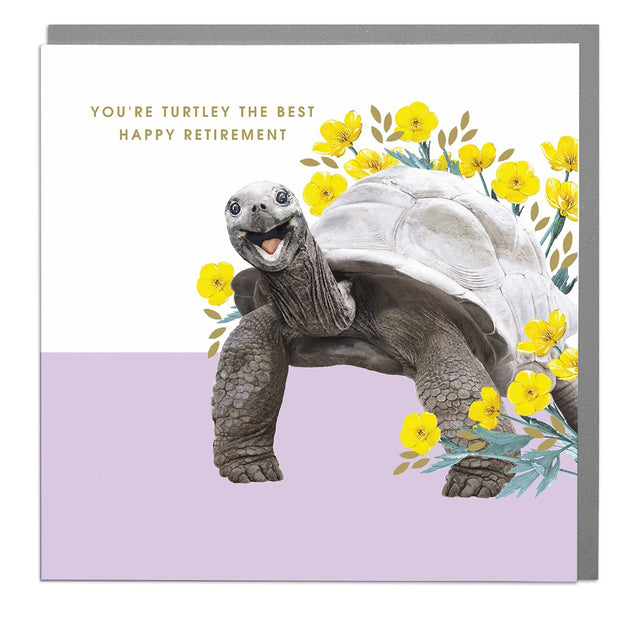 Turtle You're Turtley The Best Retirement Card by Lola Design | Lola ...